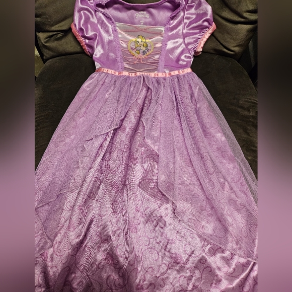 Disney | Dresses | Rapunzel Dress 5t Disney Princess Dress Up Nightgown ...